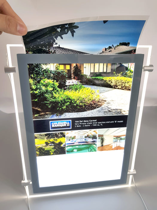 RTL50L (A4) Lite Film® for LED Light Panels (Backlit Film / Back lit ...