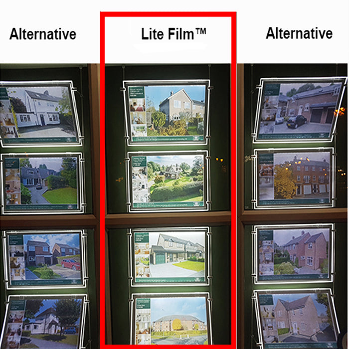 RTL49 (A3) Lite Film® for LED Light Panels (Backlit Film / Back lit ...